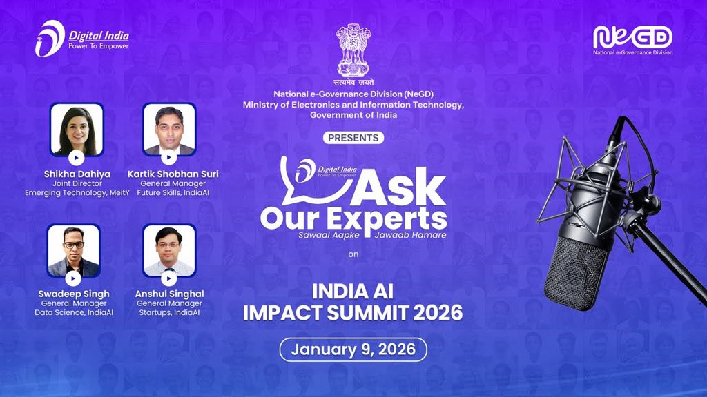 Digital India Ask Our Experts on IndiaAI Impact Summit 2026 - NeGD ...